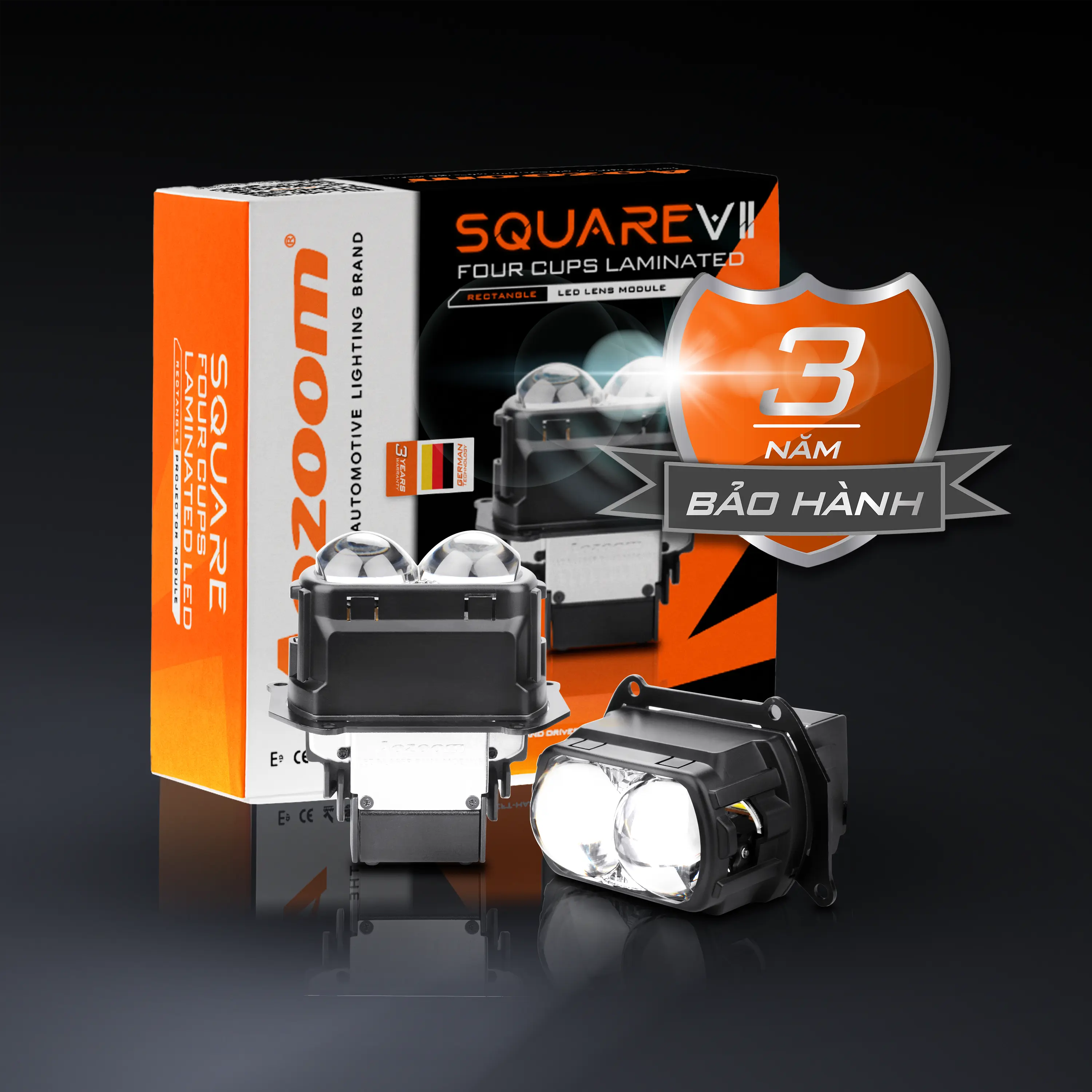 Bi pha SQUARE V2 chính hãng AOZOOM